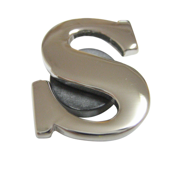 Kiola Designs | Other | Letter S Shape Monogram Magnet | Poshmark